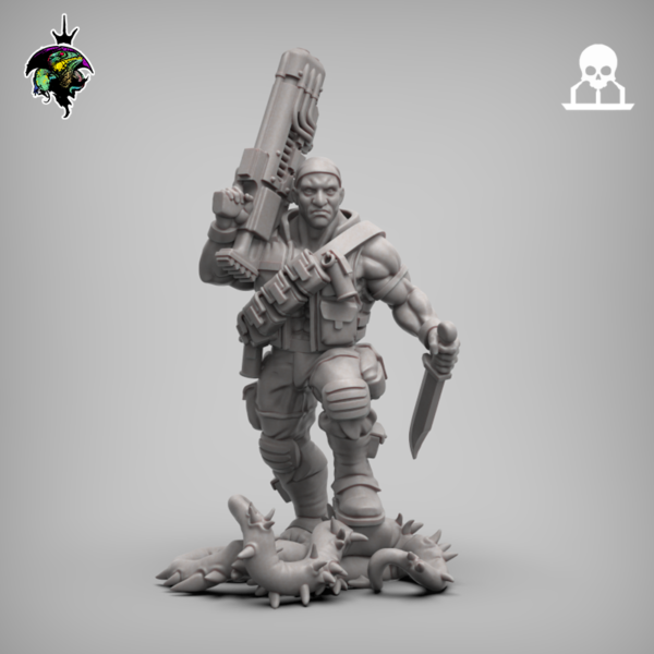 Spacenam Plasrifle Team STL