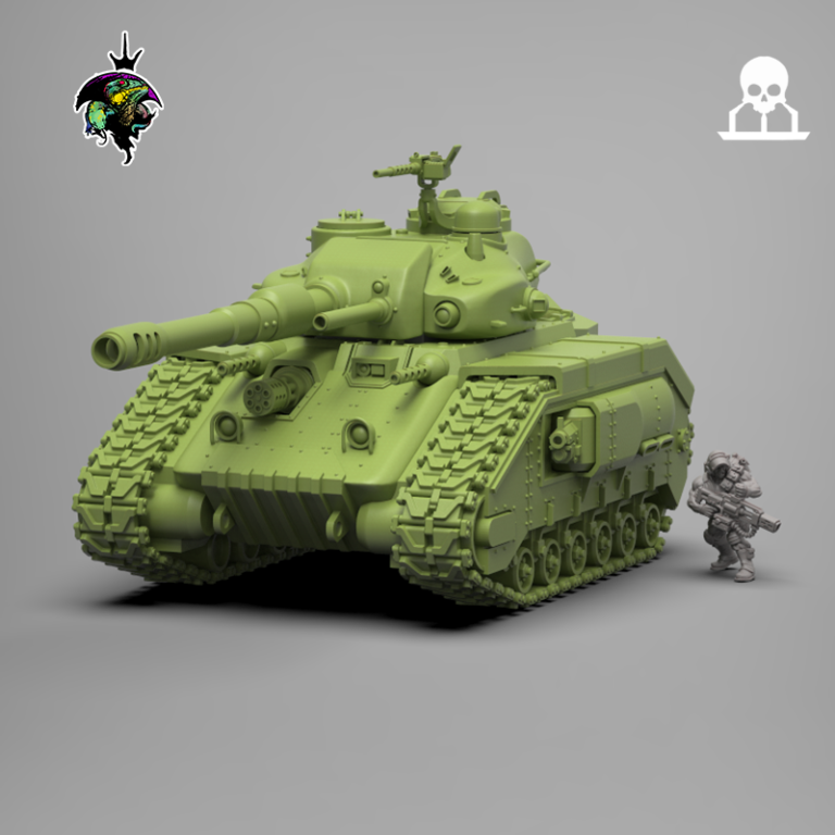Caiman MK II Heavy Tank STL