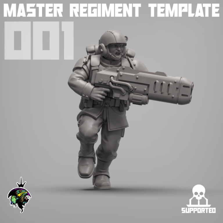 Master Regiment Template Base Set 001