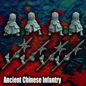 Ancient Chinese Infantry STL