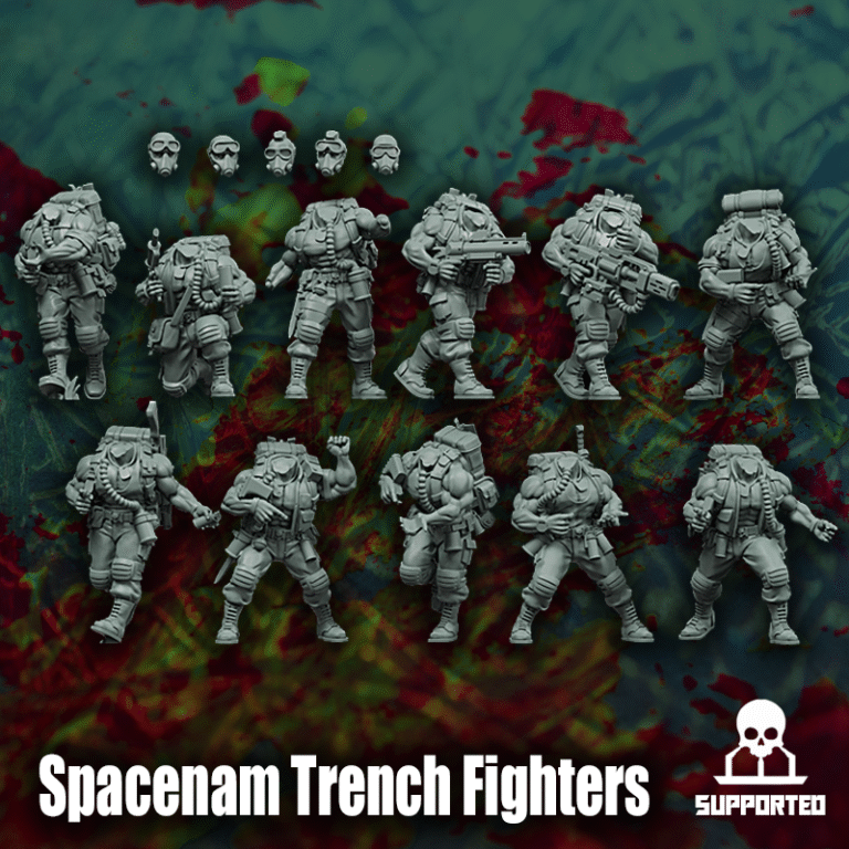 Spacenam Trench Fighters STL